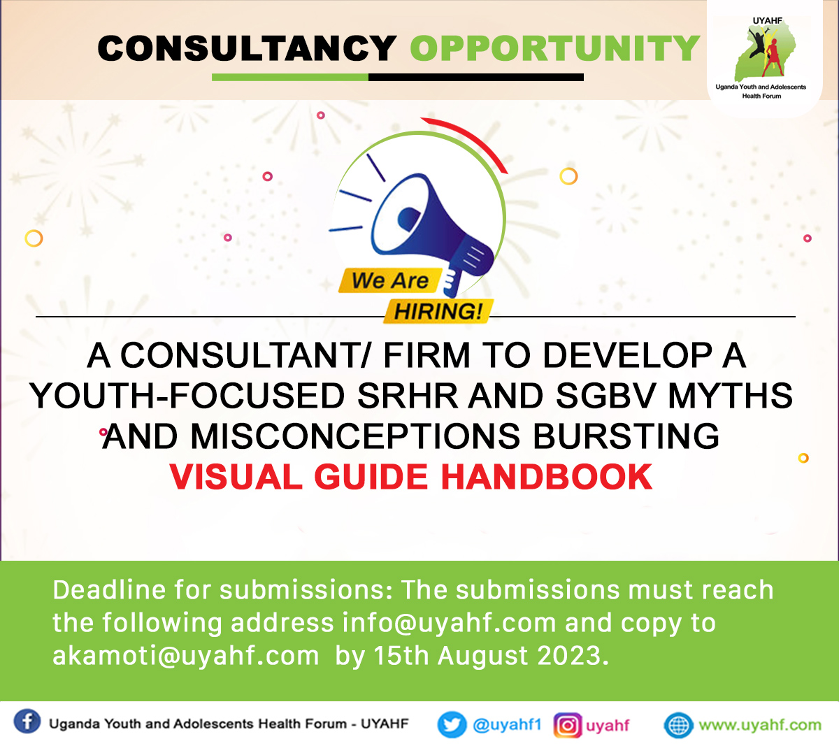 Opportunities - Uganda Youth and Adolescents Health Forum